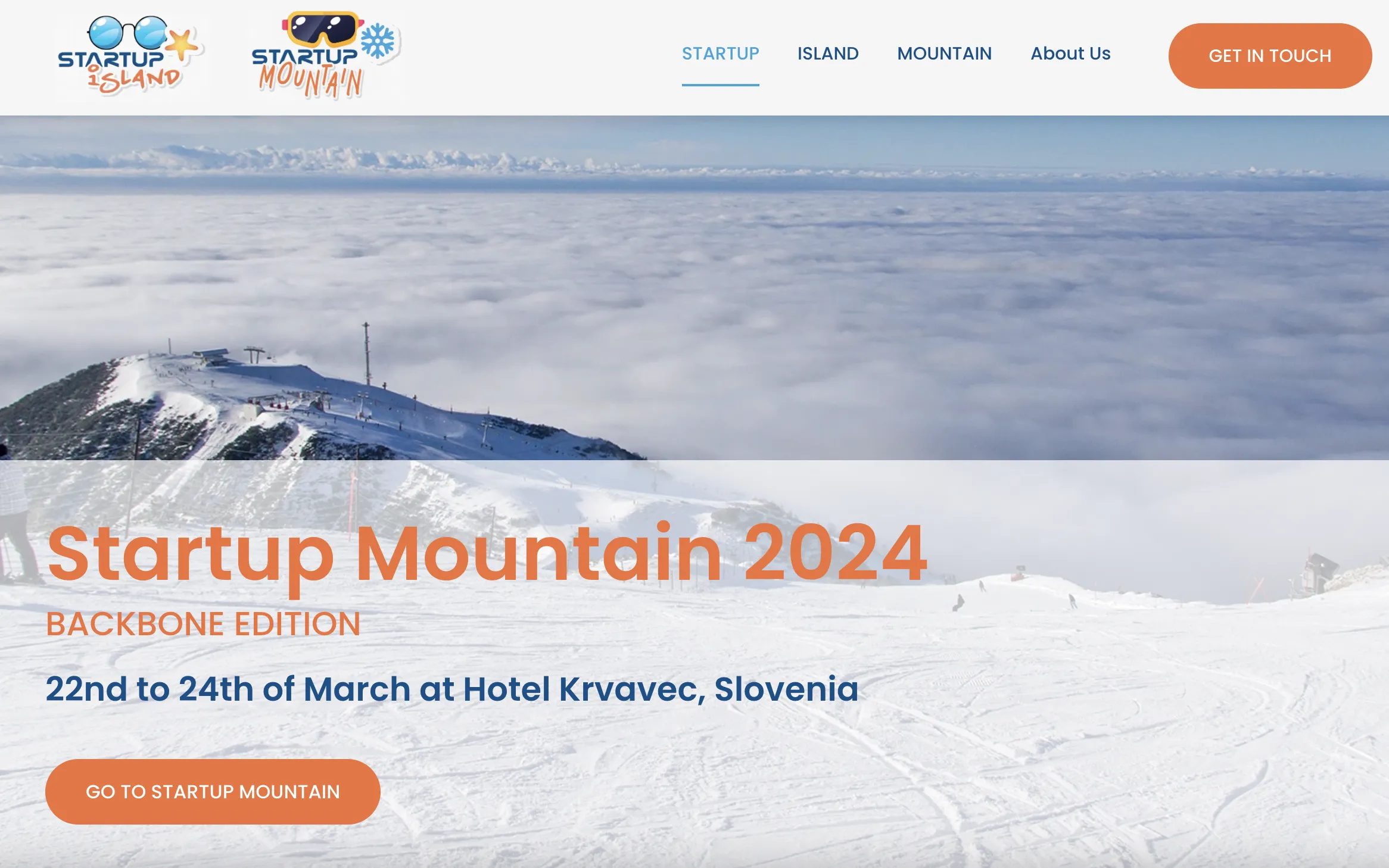 Startup Island & Mountain